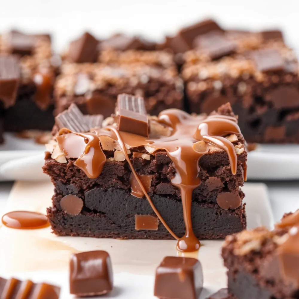 Rolo Brownies Recipe - laylacooks.com